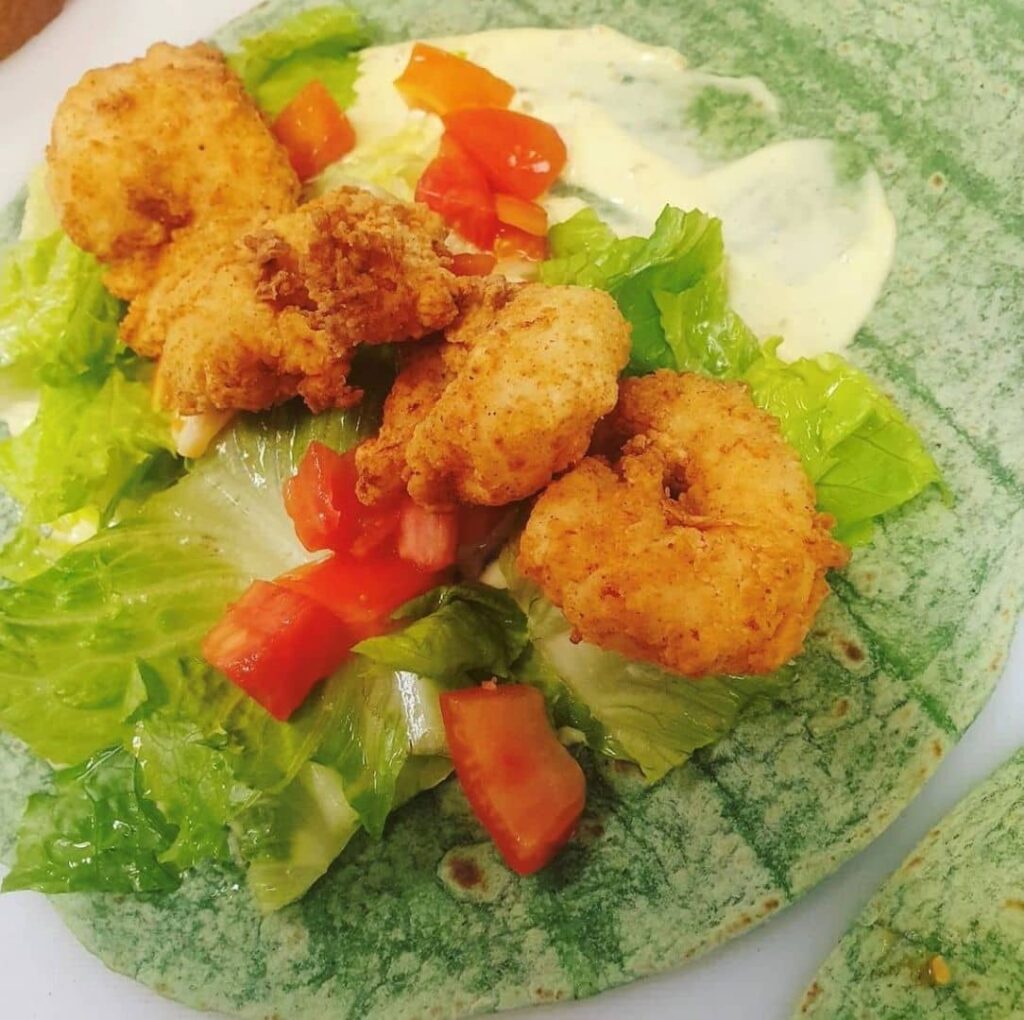 Shrimp Wrap – SeaSide Grill
